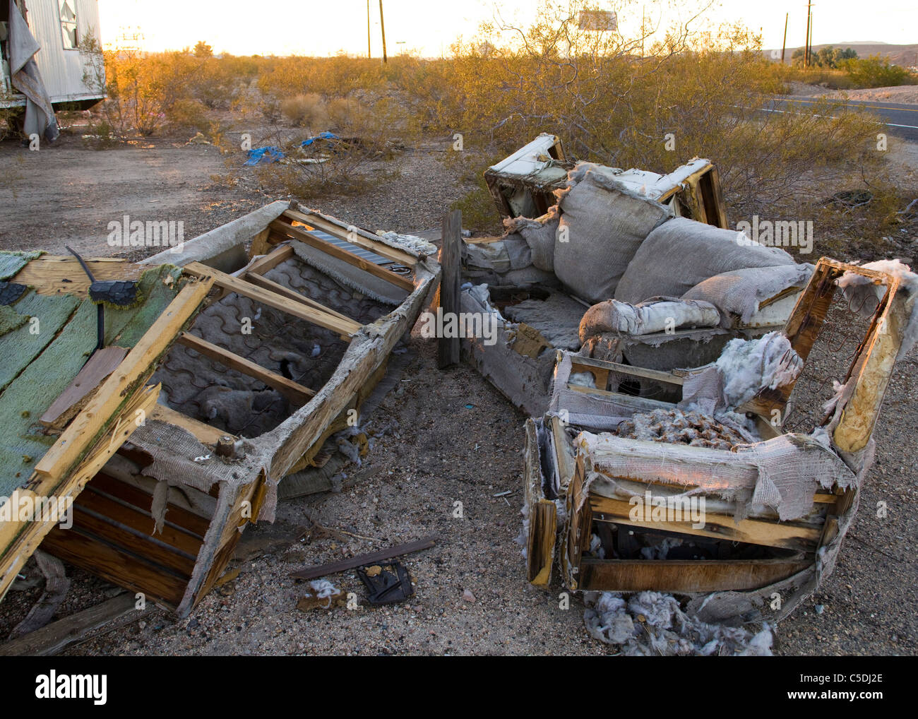 Discarded furniture hi-res stock photography and images - Alamy