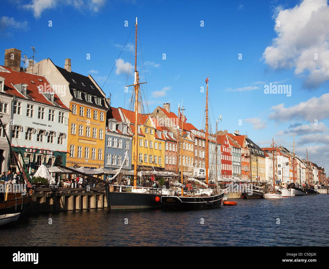 Copenhagen (Nyhavn district) in a sunny summer day Stock Photo - Alamy