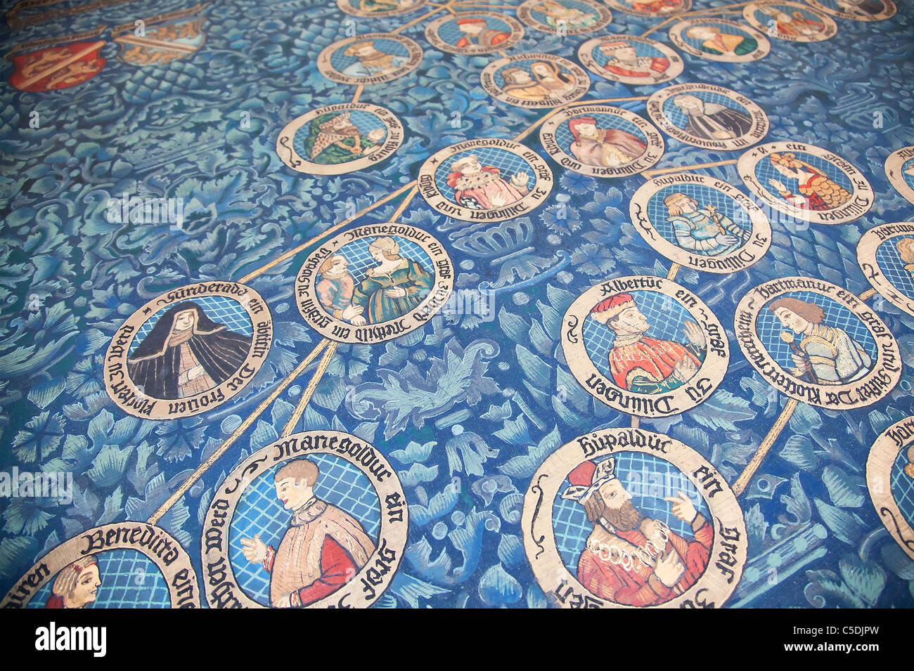 Medieval royal family tree hi-res stock photography and images - Alamy