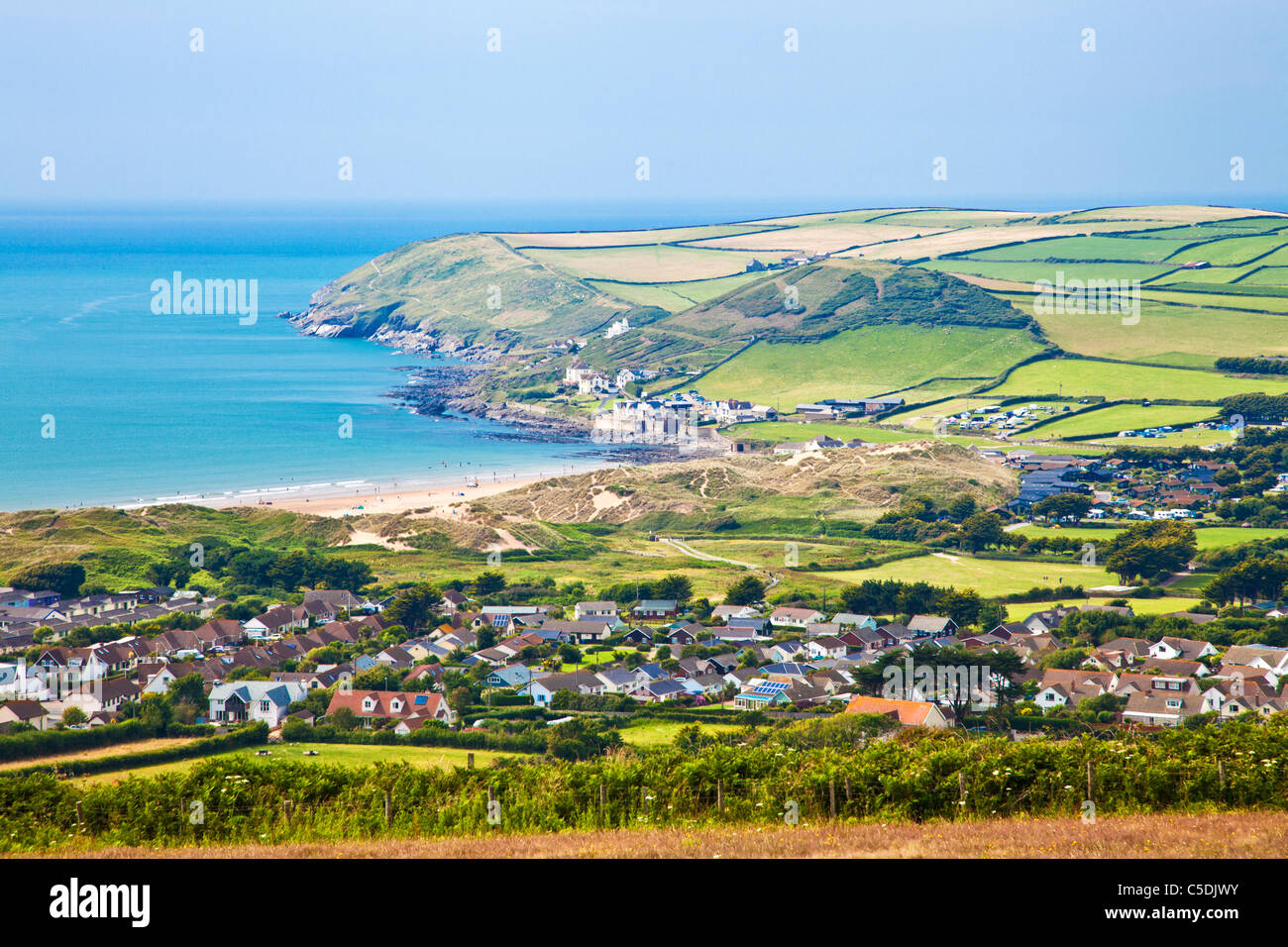 Croyde beach house hi-res stock photography and images - Alamy