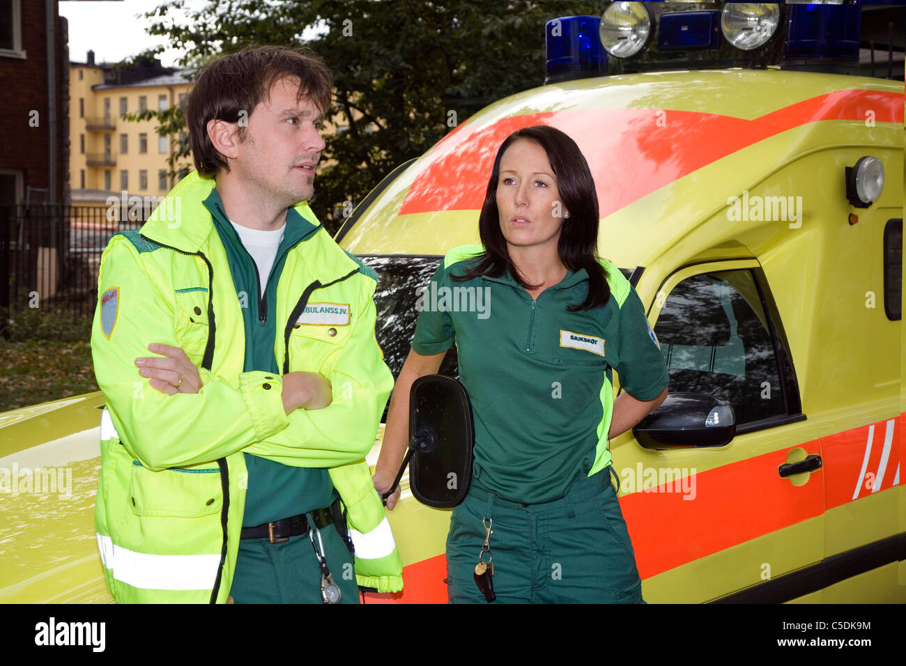 Swedish ambulance hi-res stock photography and images - Alamy