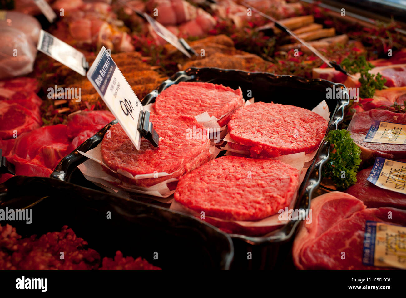 Butchers shop window uk hi-res stock photography and images - Alamy