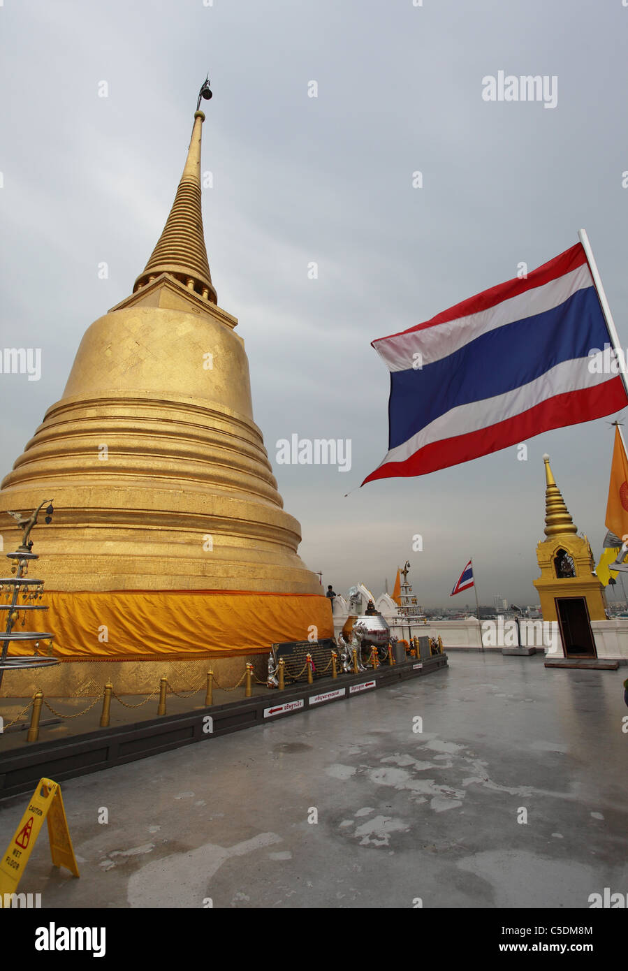 Golden Mount Temple, Wat Saket, Bangkok, Thailand Stock Photo - Alamy