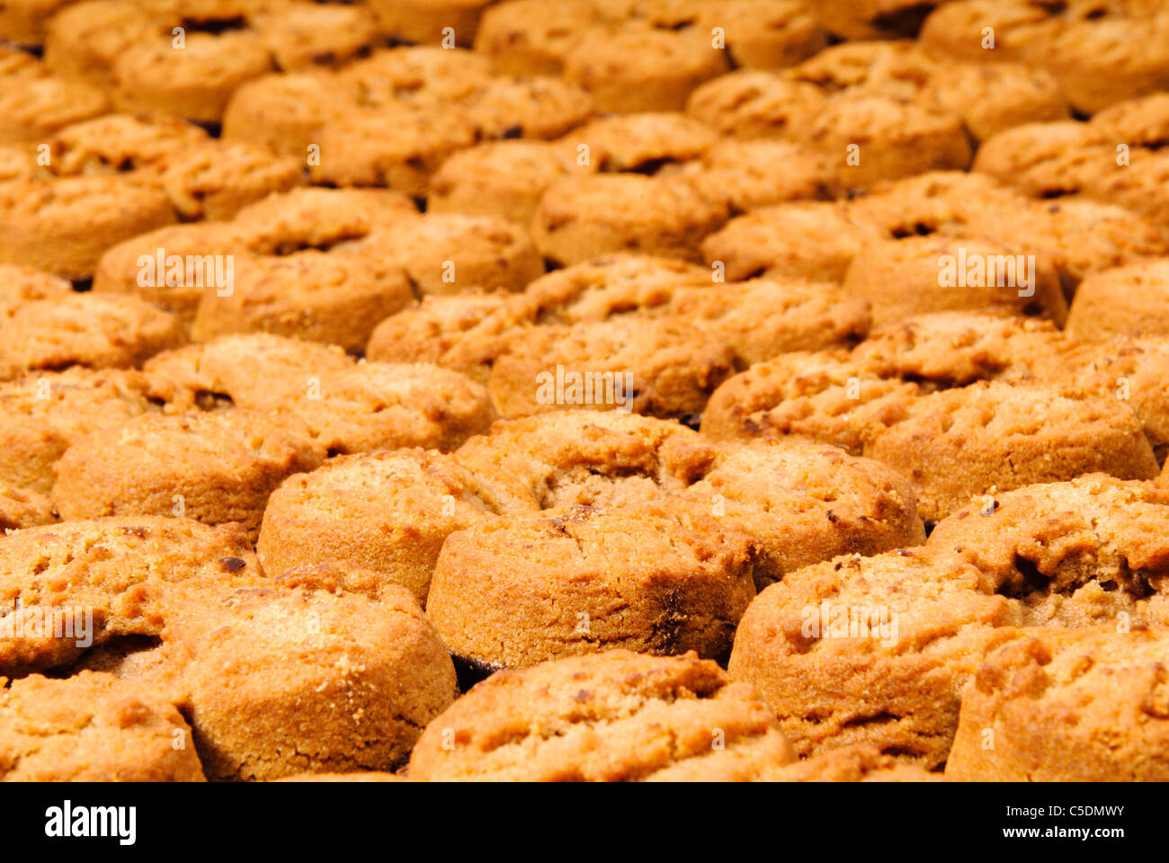 Studio photo of sweet cookies. Cookies background Stock Photo - Alamy