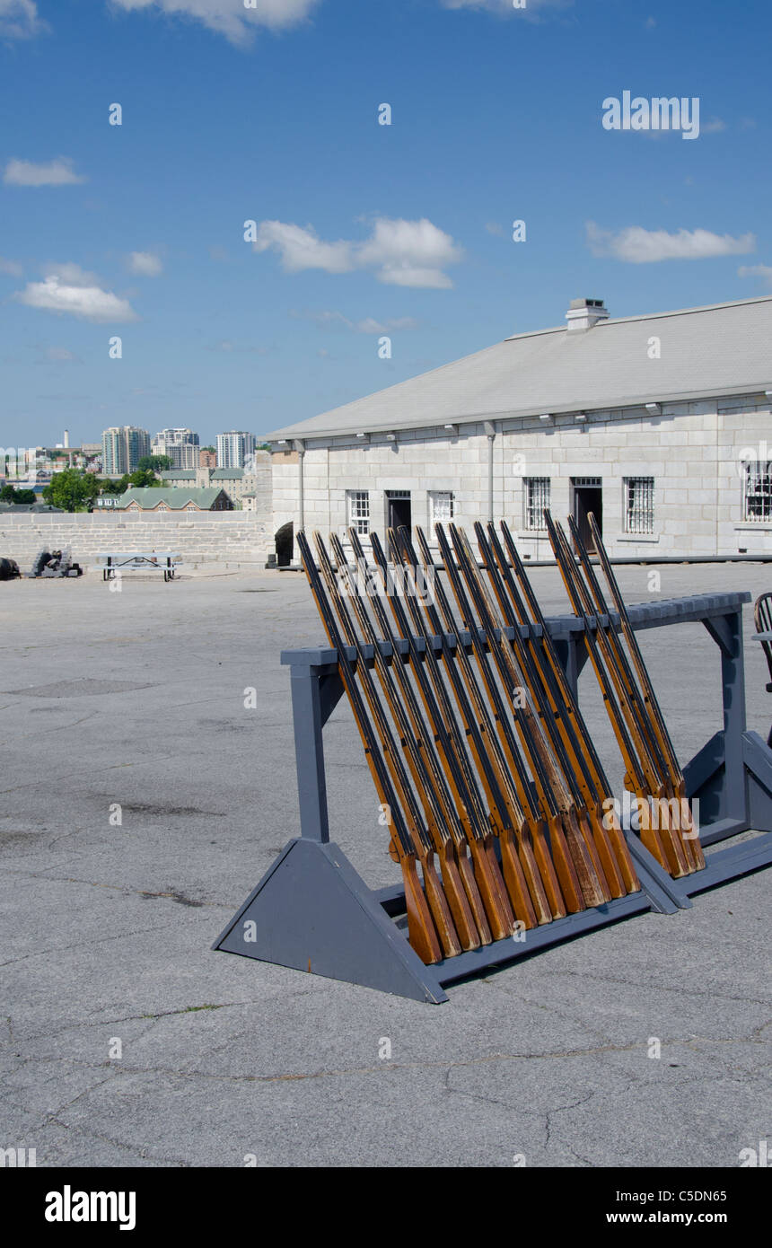 Ontario, Canada, Kingston. Fort Henry, National Historic Site of Canada ...