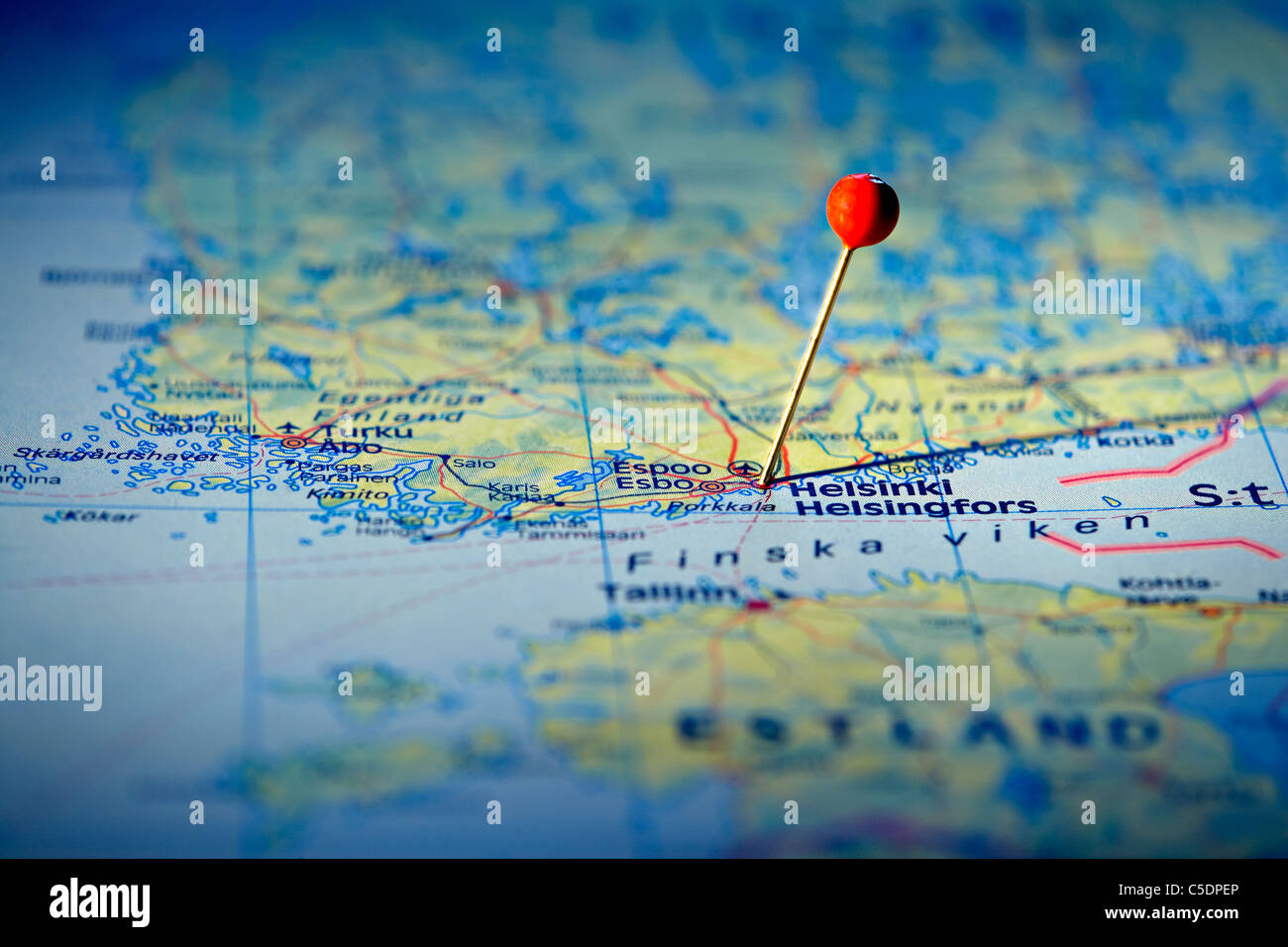 Espoo Map High Resolution Stock Photography and Images - Alamy