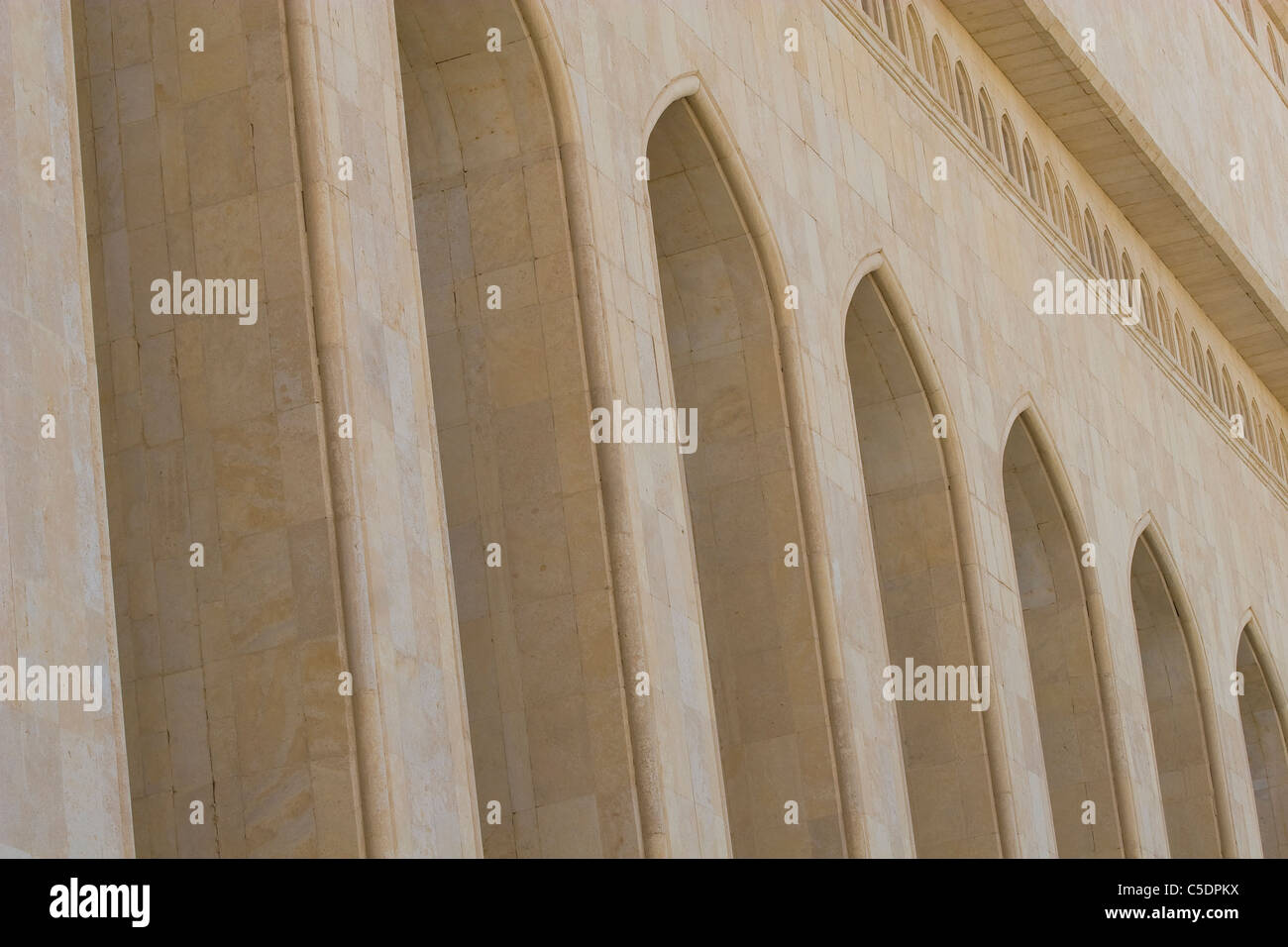 This is building in Iraq featuring a detail of its arches Stock Photo ...