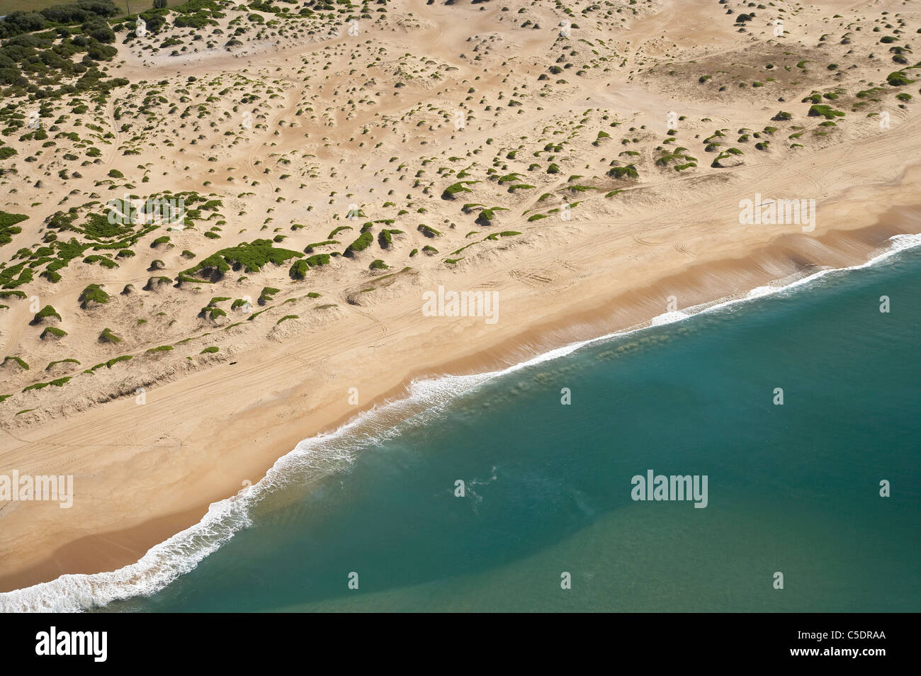 Aerial view of stockton beach hi-res stock photography and images - Alamy