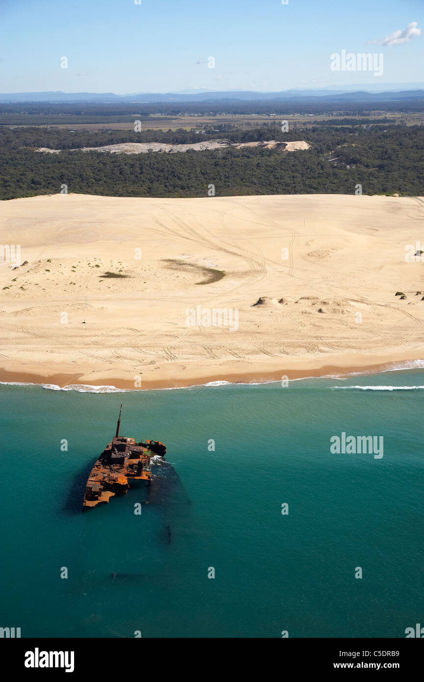 Stockton beach aerial hi-res stock photography and images - Alamy