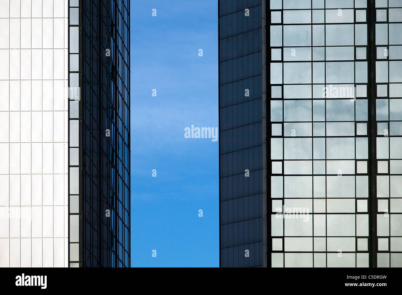 Close Up Two Office Buildings High Resolution Stock Photography and ...