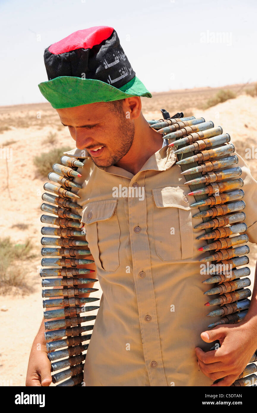 a war between Gaddafi army and Libya's Transitional National Council army with air support from ...