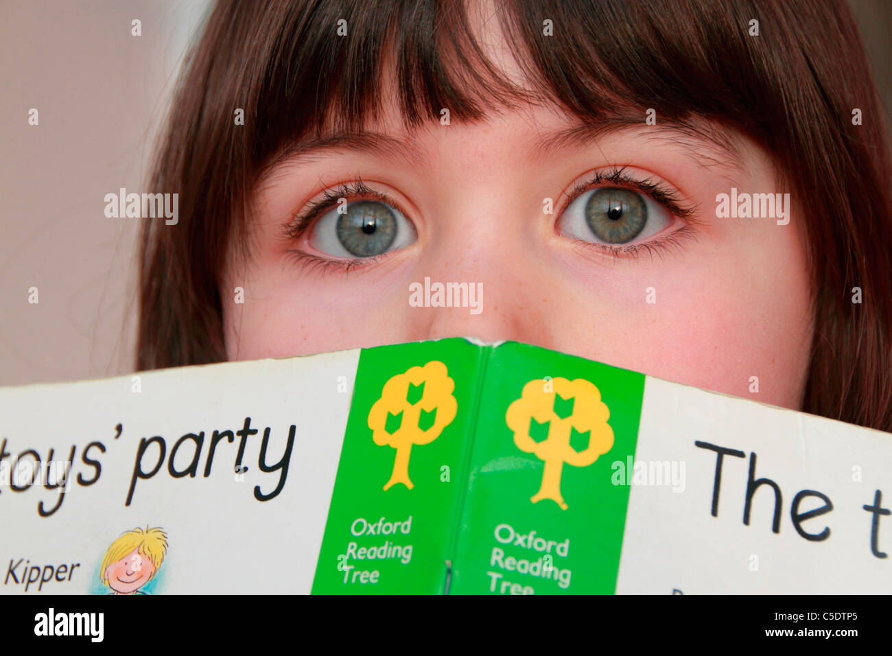 Learning to read Stock Photo - Alamy