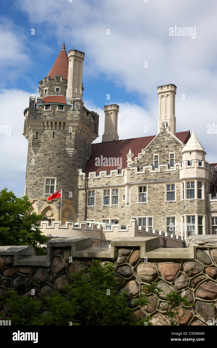casa loma toronto ontario canada Stock Photo - Alamy