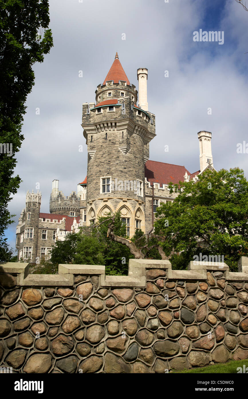 casa loma toronto ontario canada Stock Photo - Alamy