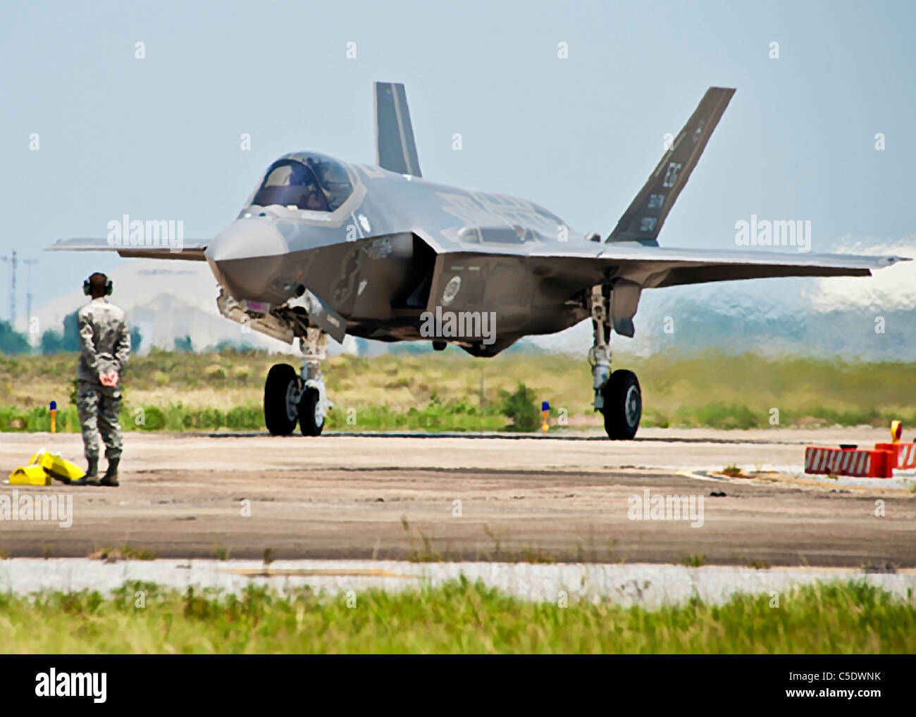 F-35 Joint Strike Fighter Lighting II at it's new home Elgin Air Force ...