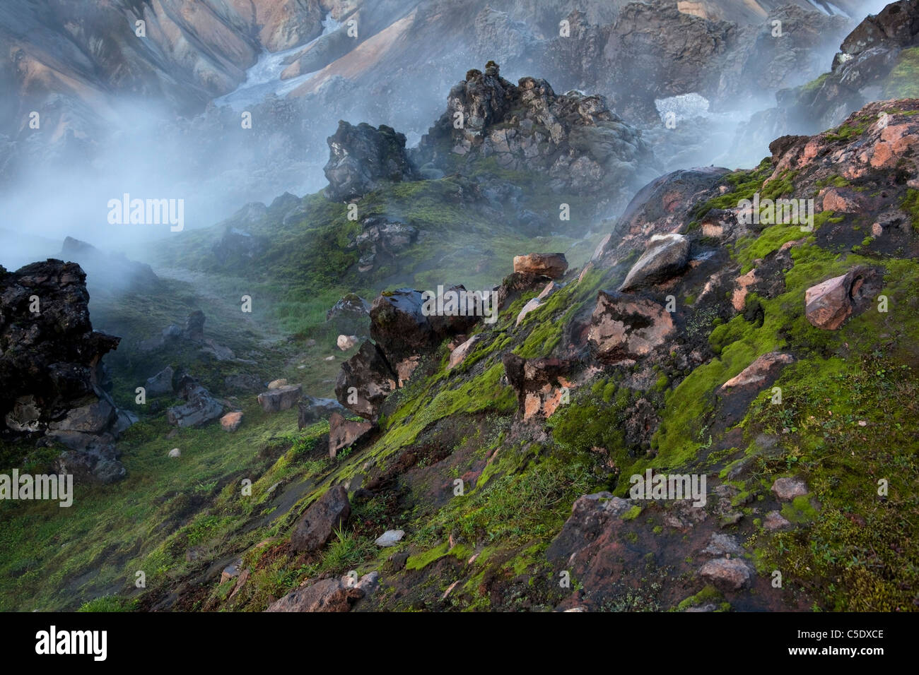 Landmannalaugar hot springs hi-res stock photography and images - Alamy