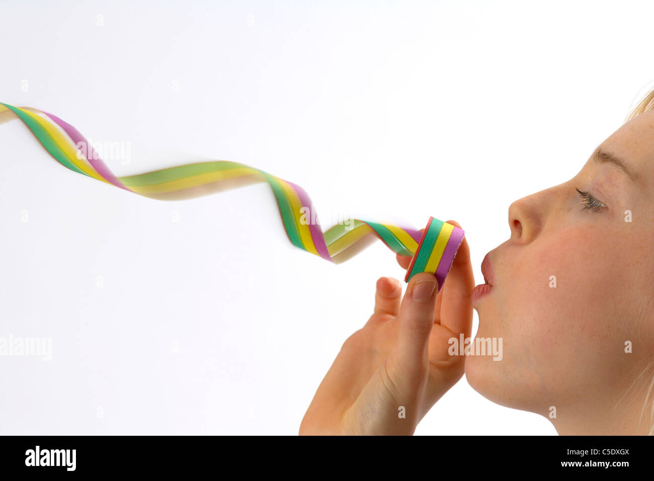 Streamers blowing hi-res stock photography and images - Alamy
