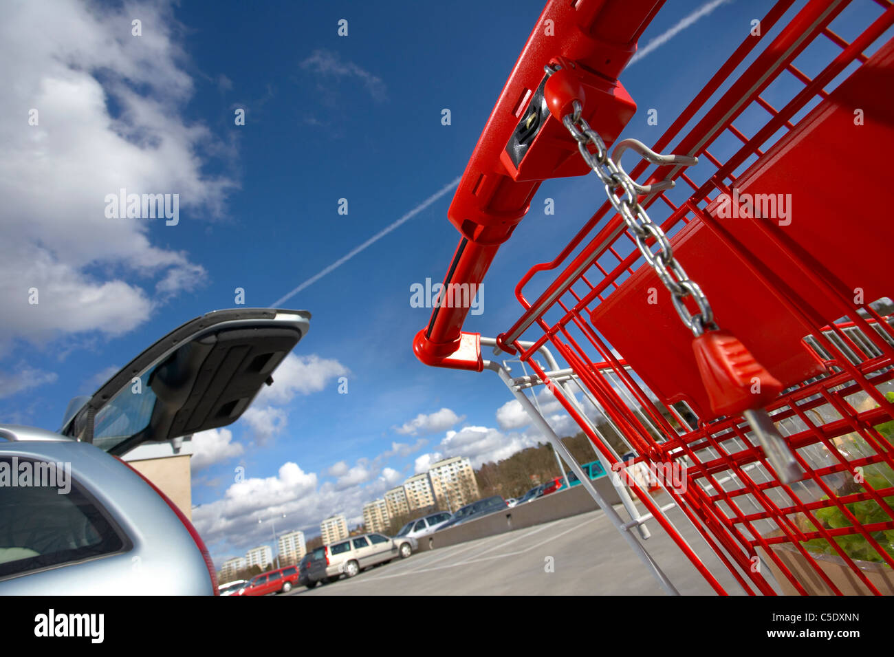 Blue Trolley High Resolution Stock Photography and Images - Alamy