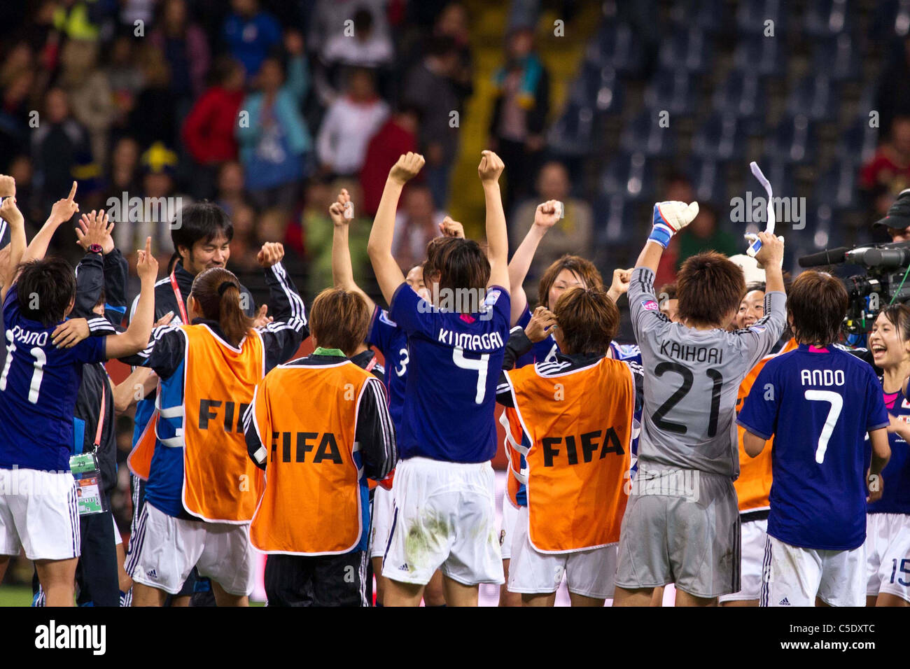 Germany womens football team hi-res stock photography and images - Alamy