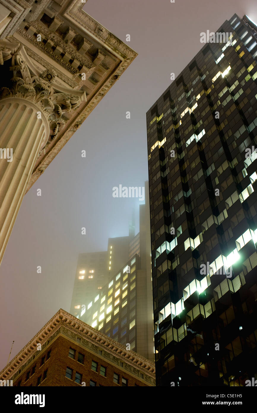 High Rise Buildings In Downtown San Francisco High Resolution Stock ...