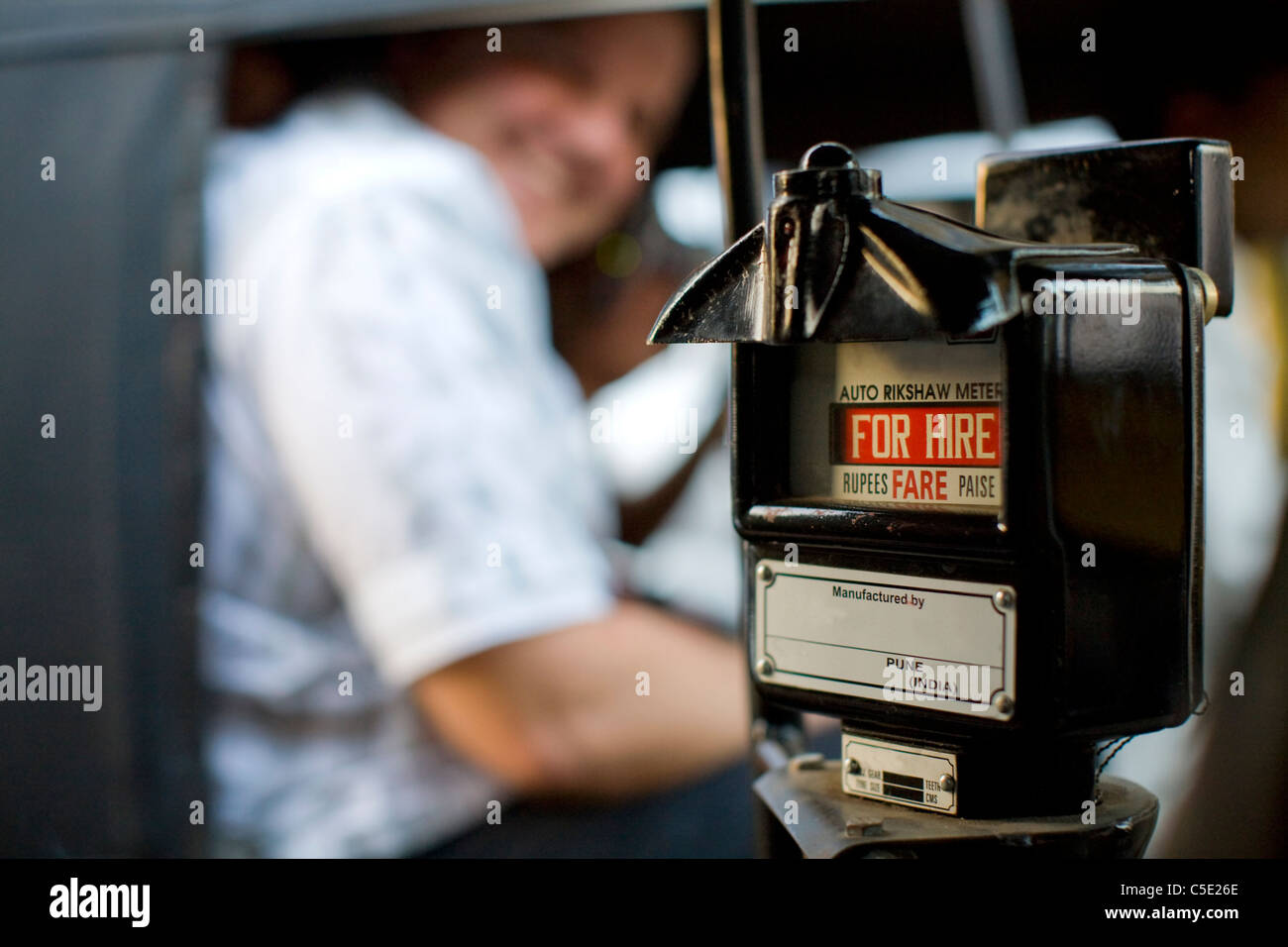 Auto Rickshaw Meter High Resolution Stock Photography and Images - Alamy