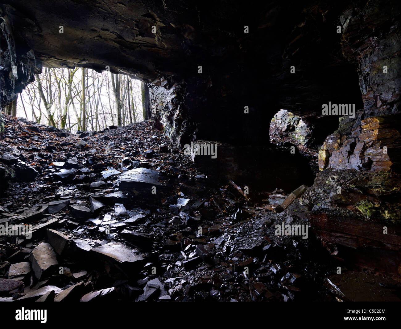 Cave interior hi-res stock photography and images - Alamy