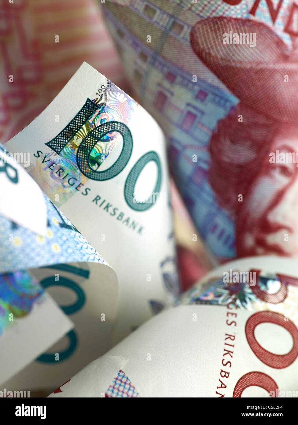 Swedish banknotes hi-res stock photography and images - Alamy
