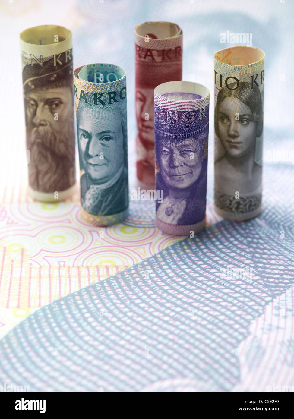 Swedish banknotes hi-res stock photography and images - Alamy