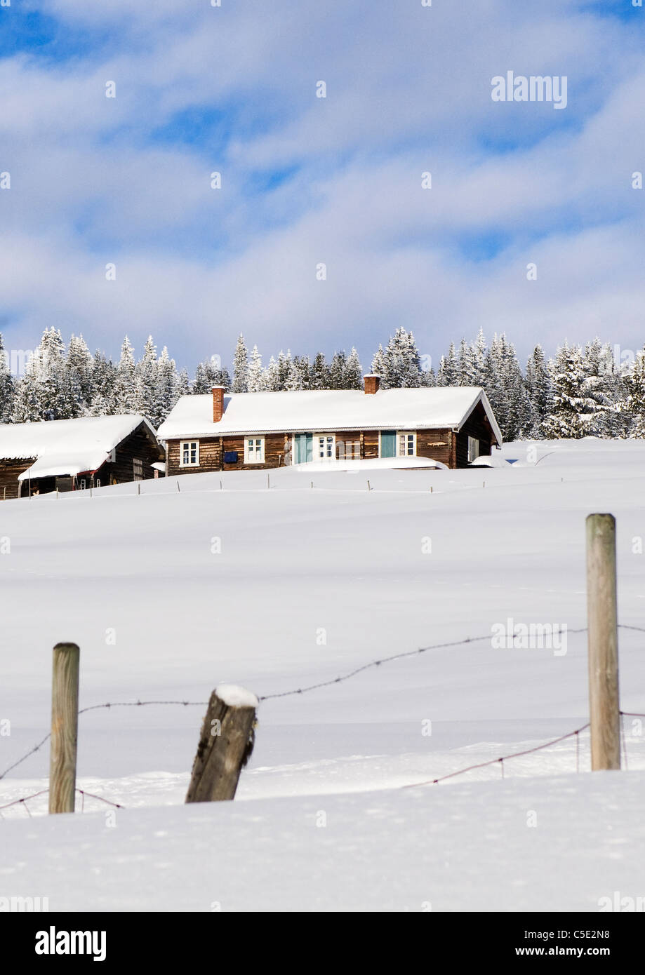 Blue cabins hi-res stock photography and images - Alamy