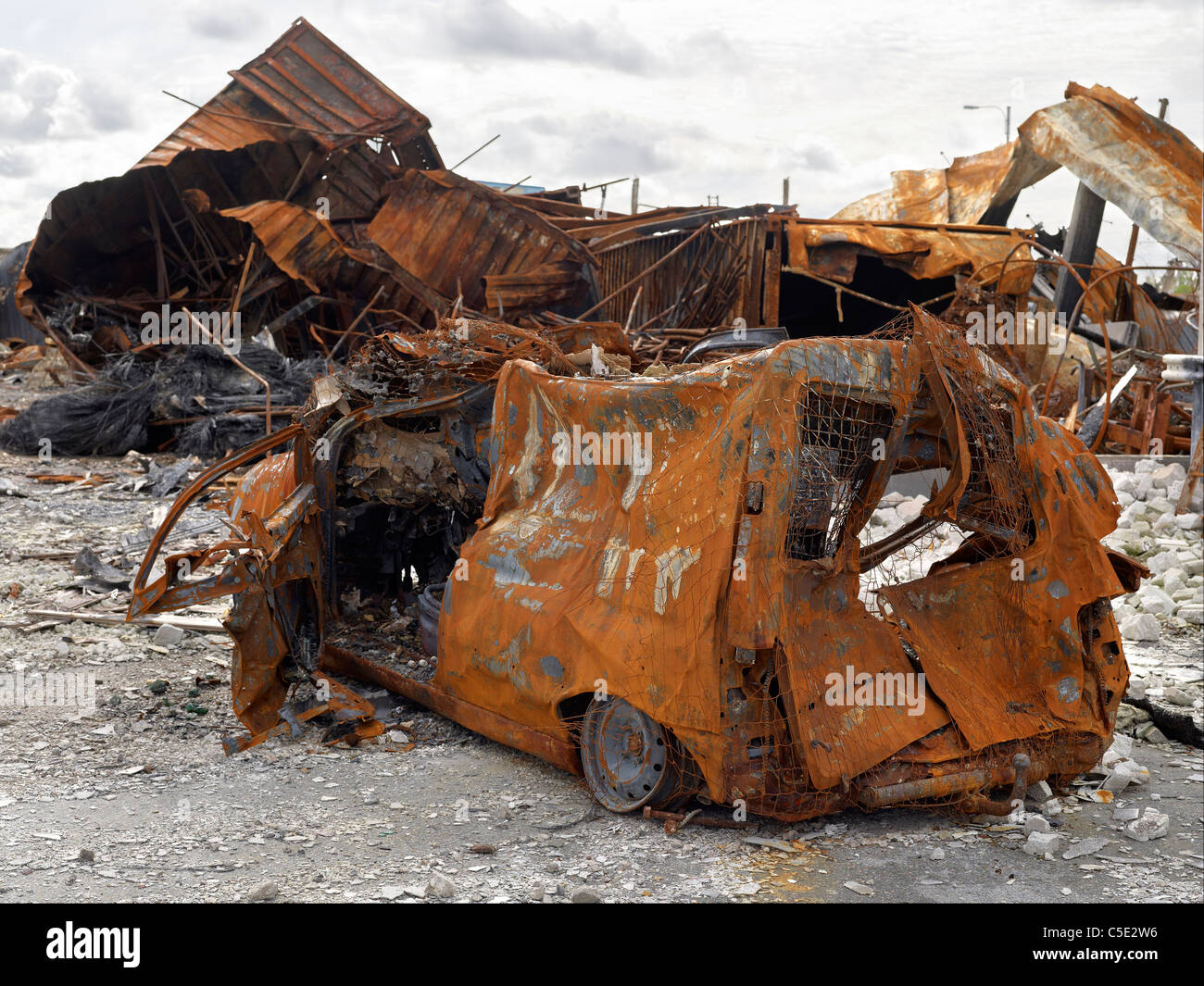 Burned Car Stock Photos & Burned Car Stock Images - Alamy
