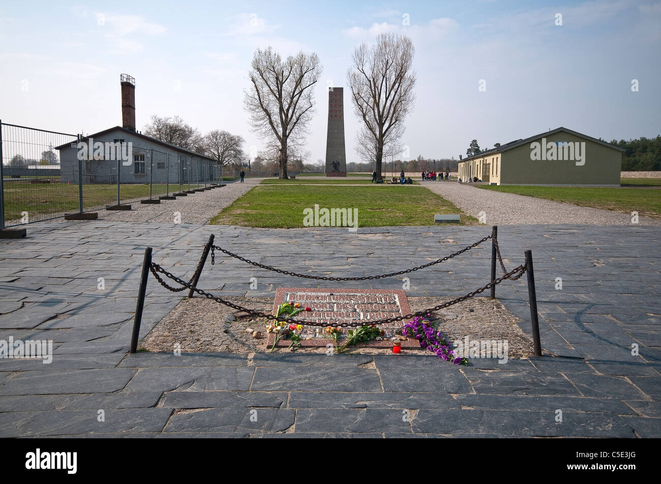 Sachsenhausen concentration camp Museum located 35km North of Berlin ...