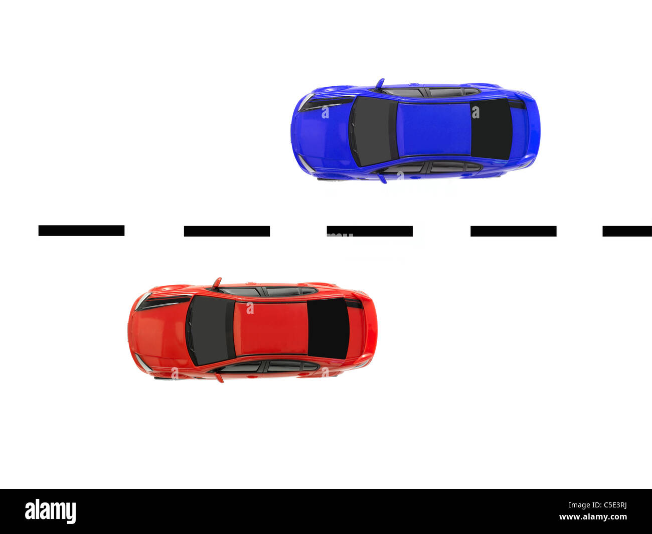 An image of toy slot car racing Stock Photo - Alamy