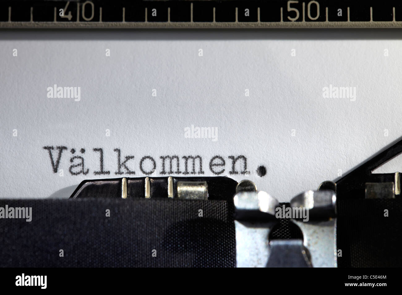 Typed paper hi-res stock photography and images - Alamy