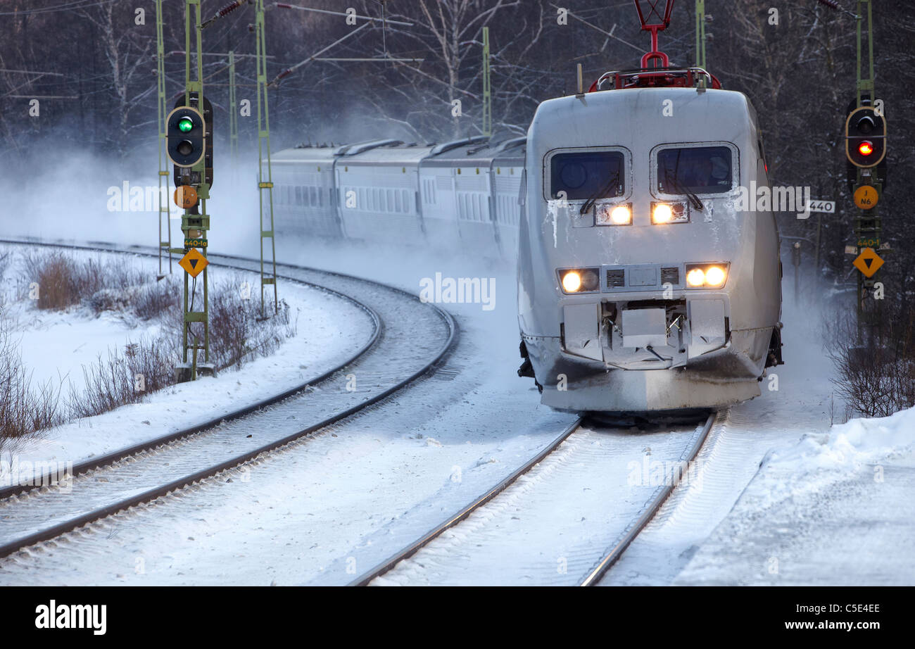 A high speed train hi-res stock photography and images - Alamy