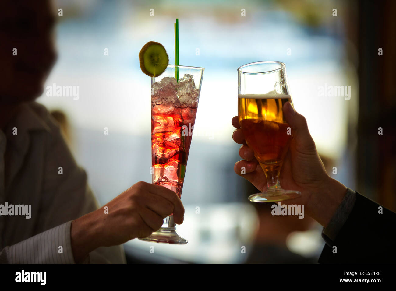 Hands Toasting High Resolution Stock Photography and Images - Alamy