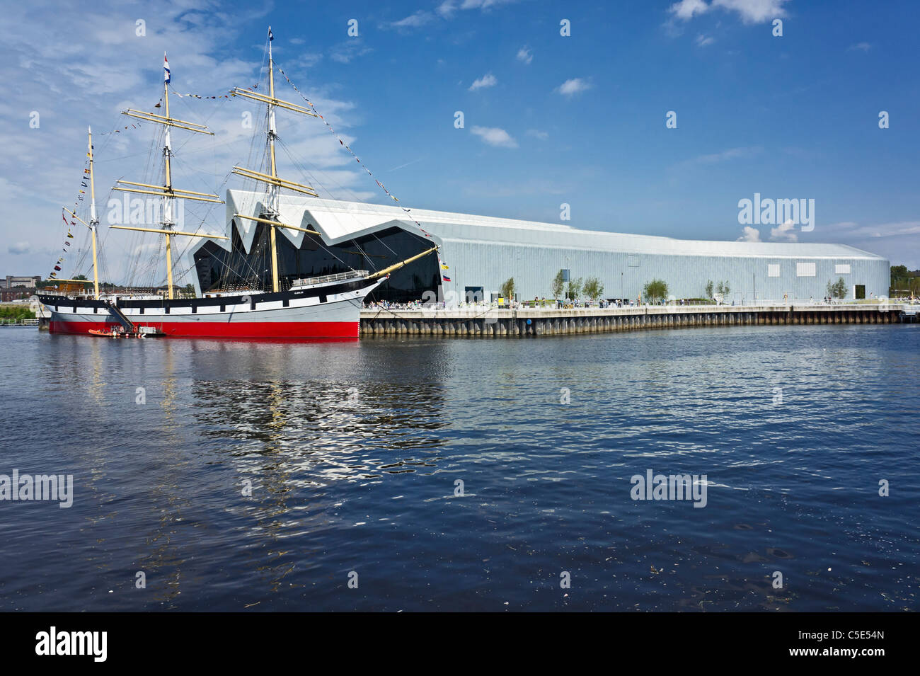 The glenlee tall ship was built in glasgow hi-res stock photography and ...