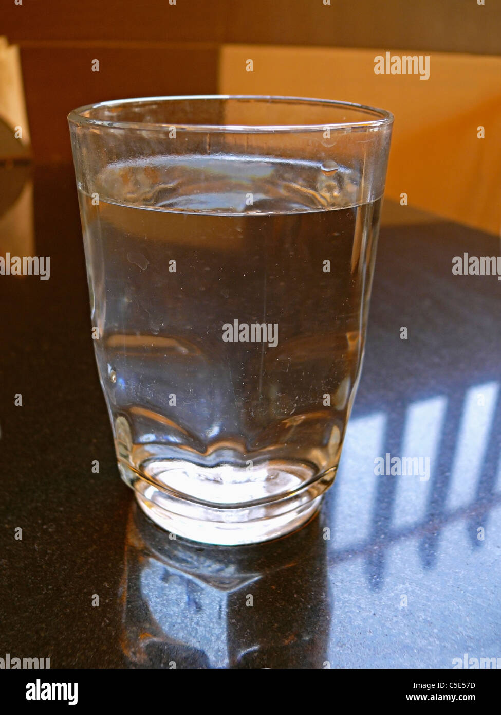 Sparkling mineral water glass empty hi-res stock photography and images ...