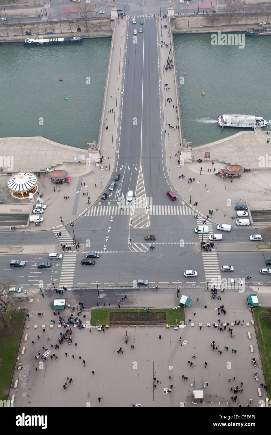 High view paris hi-res stock photography and images - Alamy