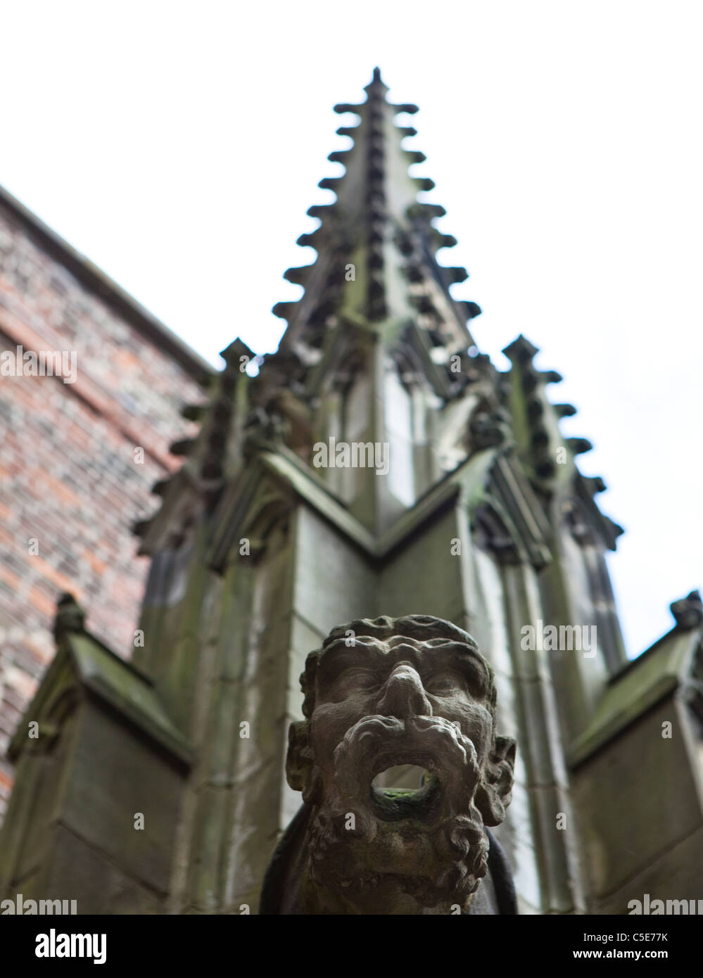 Gargoyle water spout hi-res stock photography and images - Alamy