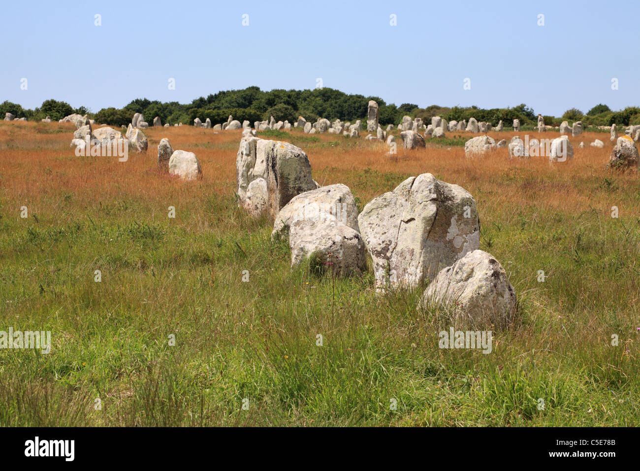 Carnac megalithic monument hi-res stock photography and images - Alamy