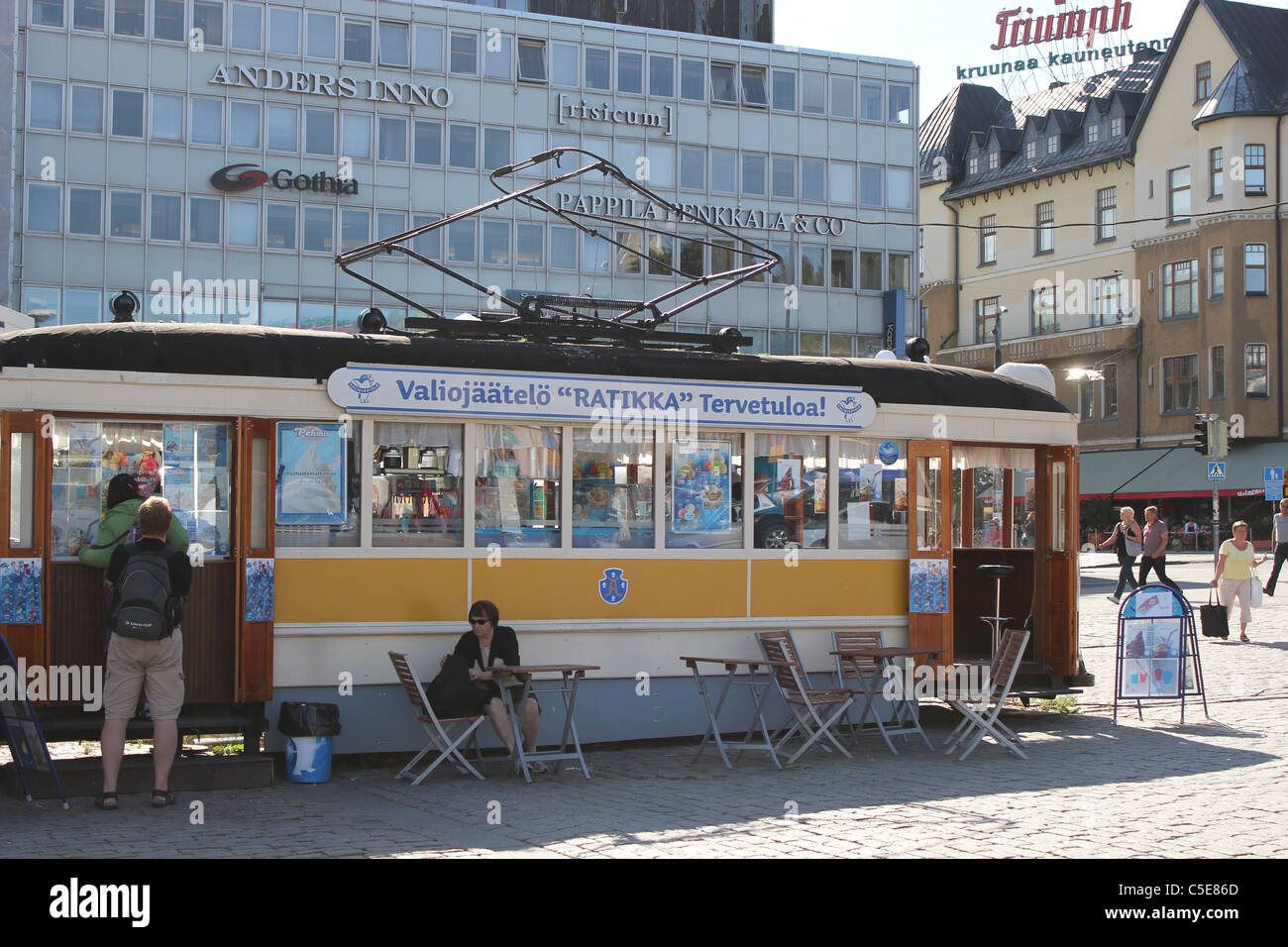 Turku market square finland hi-res stock photography and images - Alamy