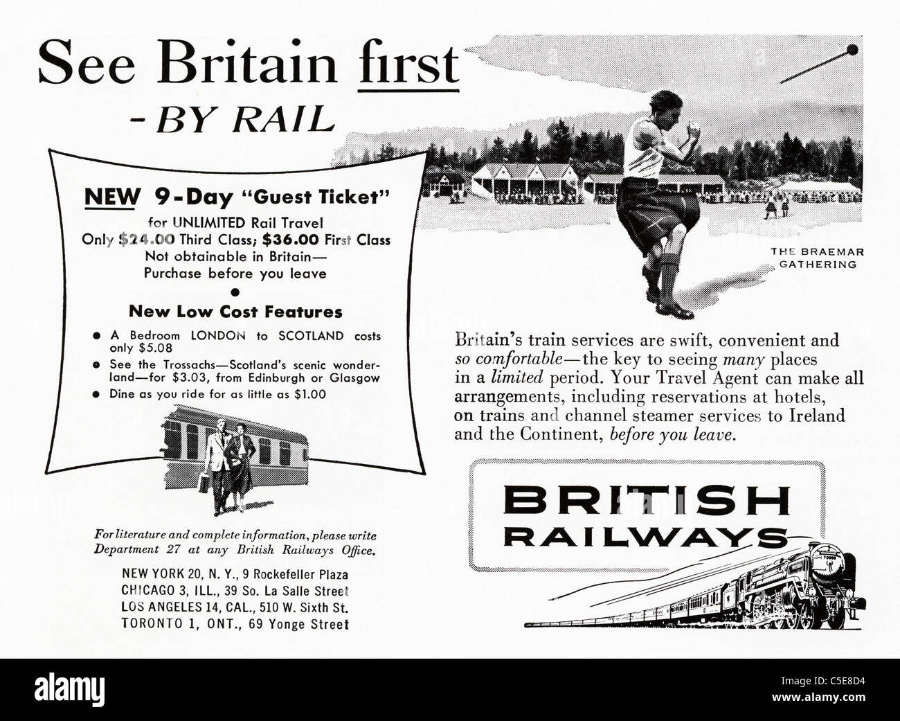 British rail 1950's Cut Out Stock Images & Pictures - Alamy