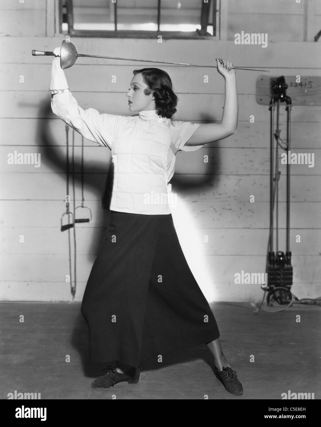 Old fashion fencing hi-res stock photography and images - Alamy