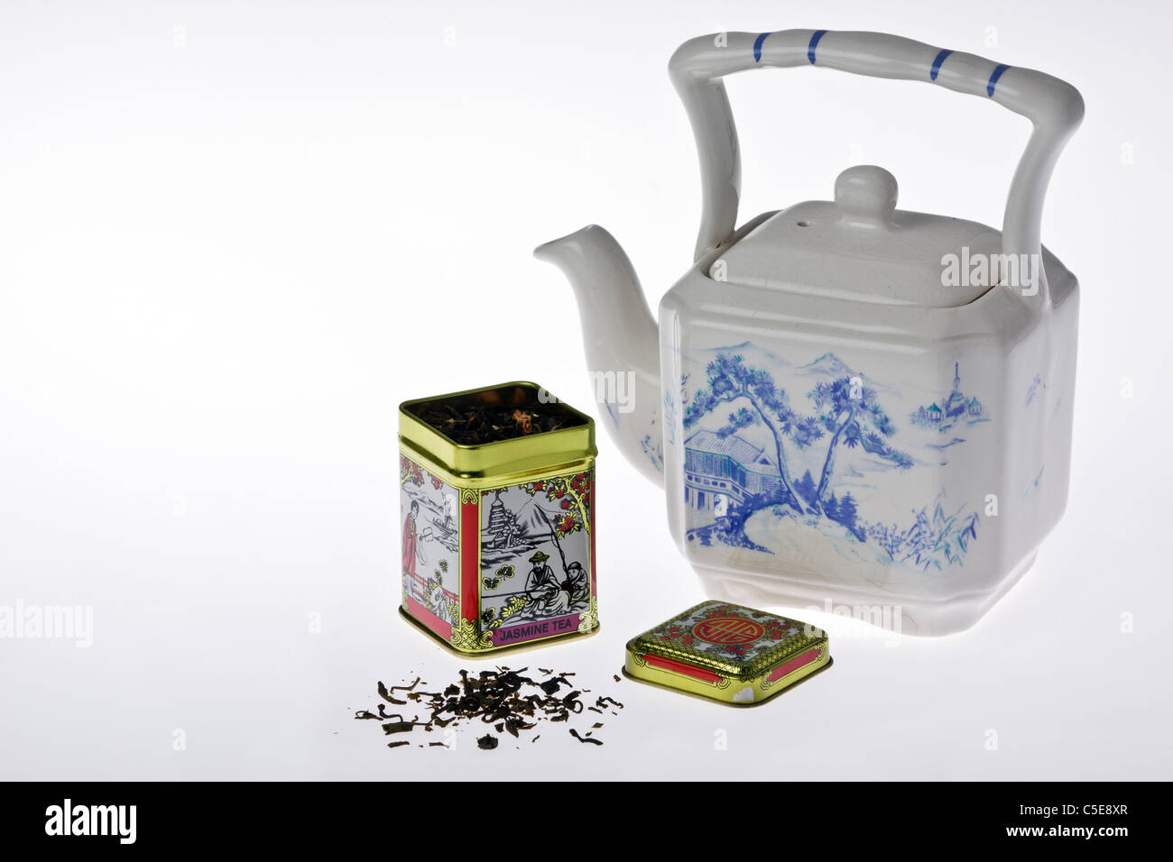 Willow pattern hi-res stock photography and images - Alamy