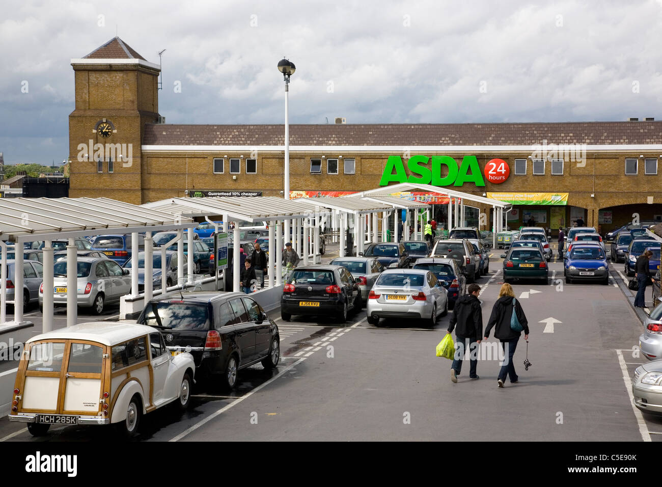 Car park asda supermarket in hi-res stock photography and images - Alamy