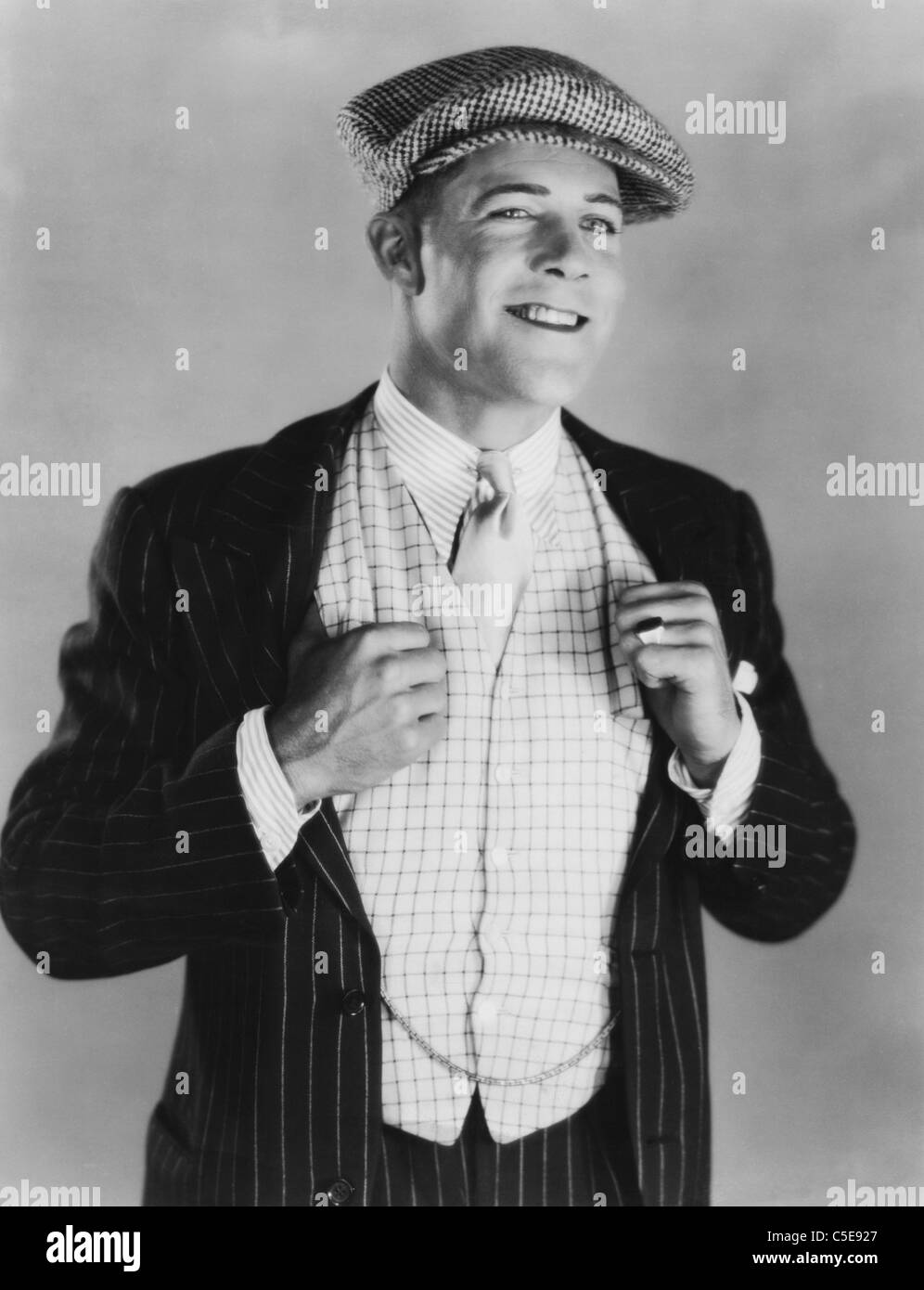 Well groomed young caucasian Black and White Stock Photos & Images - Alamy