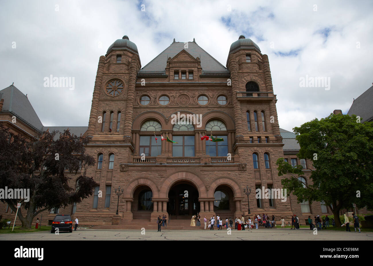 people assembling for asian wedding in front of legislative assembly of ...