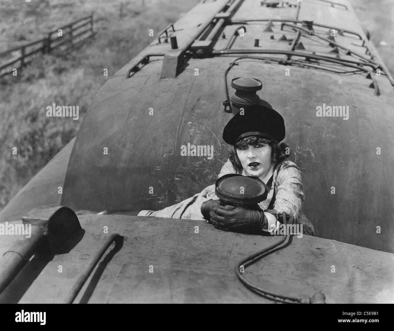 Runaway locomotive hi-res stock photography and images - Alamy