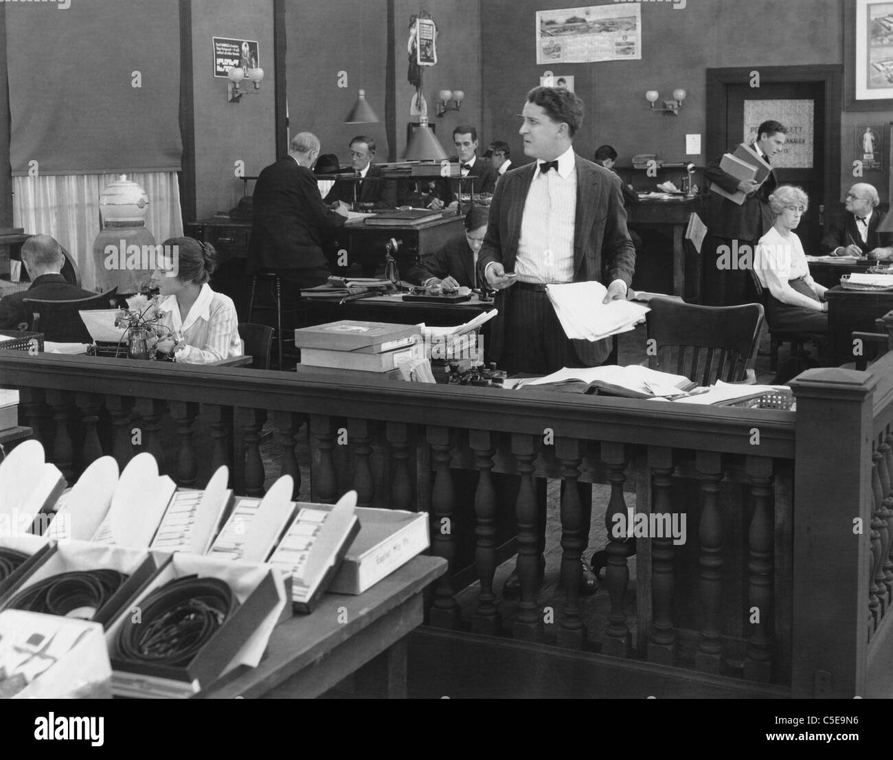 People working in courthouse Stock Photo - Alamy