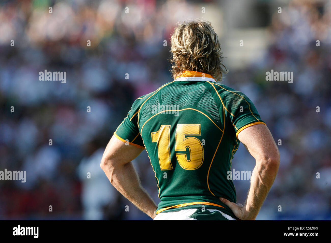 Percy MONTGOMERY Rugby World Cup 07 SOUTH AFRICA v FIJI Marseille 07.10 ...